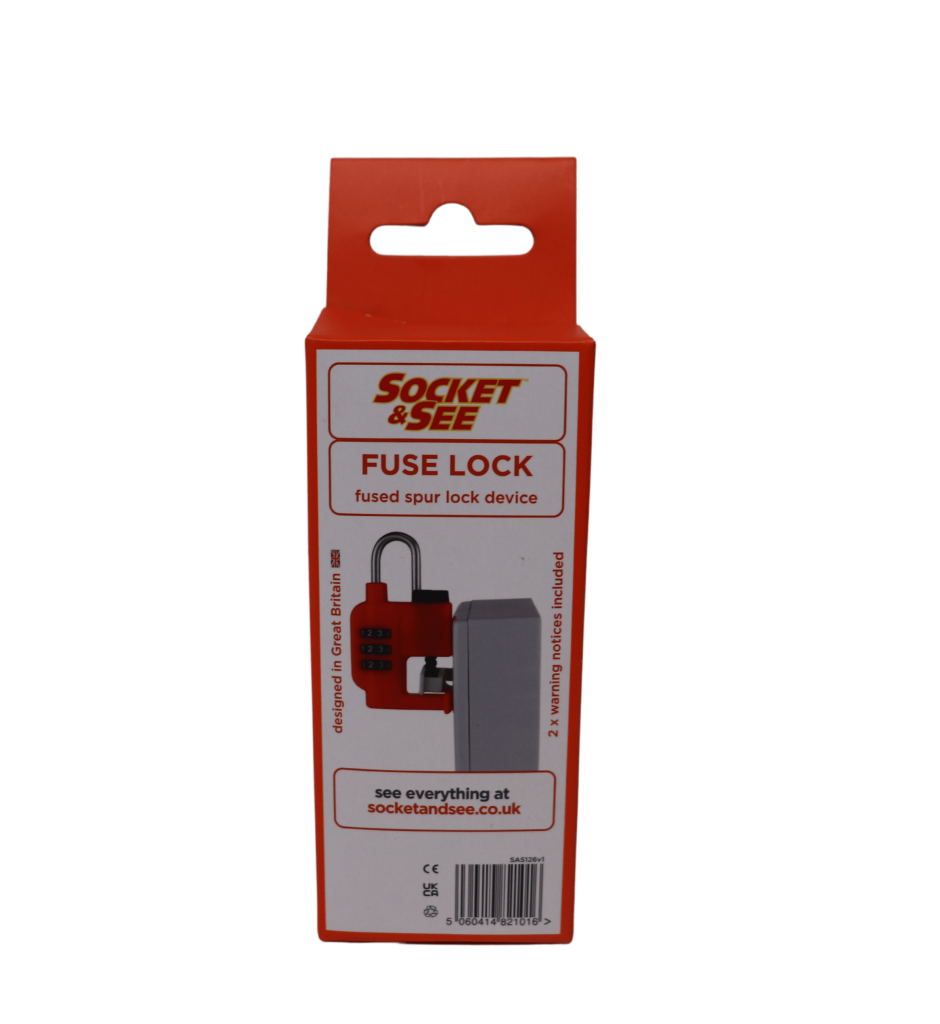 SOCKET & SEE FUSE LOCK LOCK OFF DEVICE - Socket & See